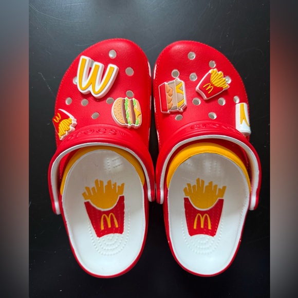 CROCS | Shoes | Mcdonalds X Crocs Classic Clogs Red Unisex French Fries ...